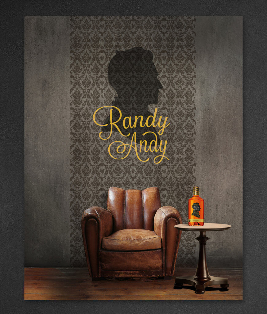 Création de l'univers visuel de la marque - Randy Andy - Bordeaux